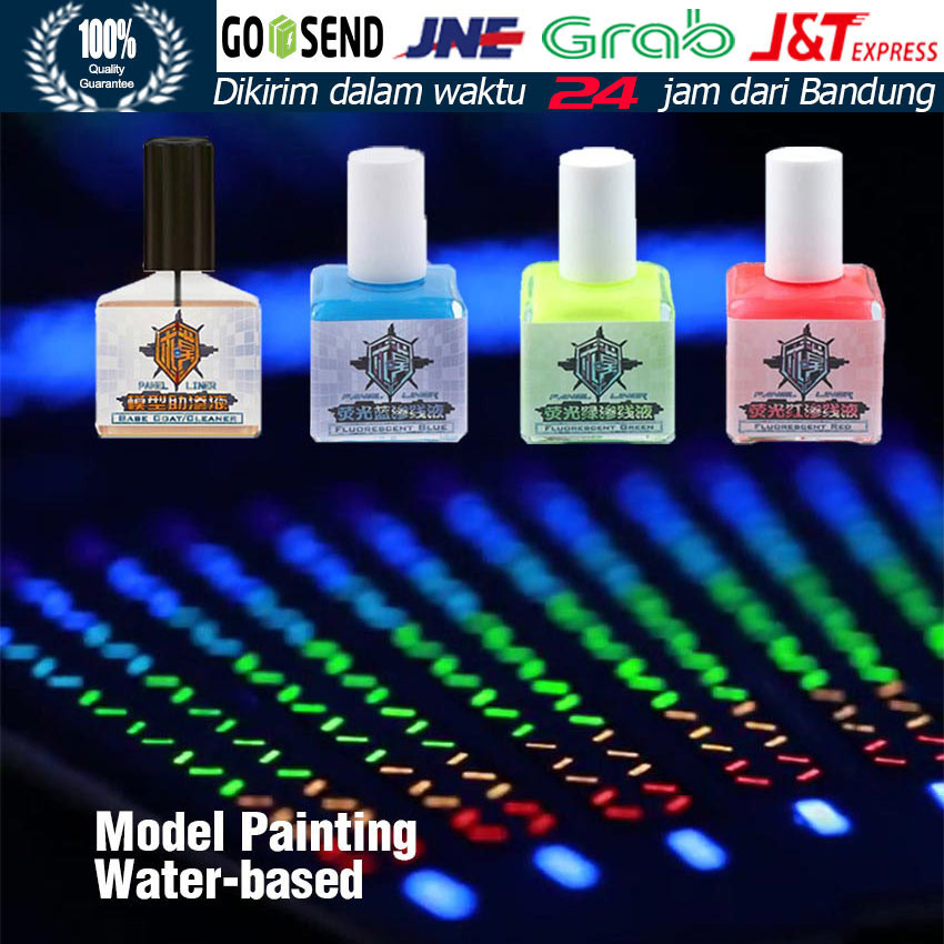Jual Fluorescent Panel Line Accent Color Panel Liner Glow In The UV ...