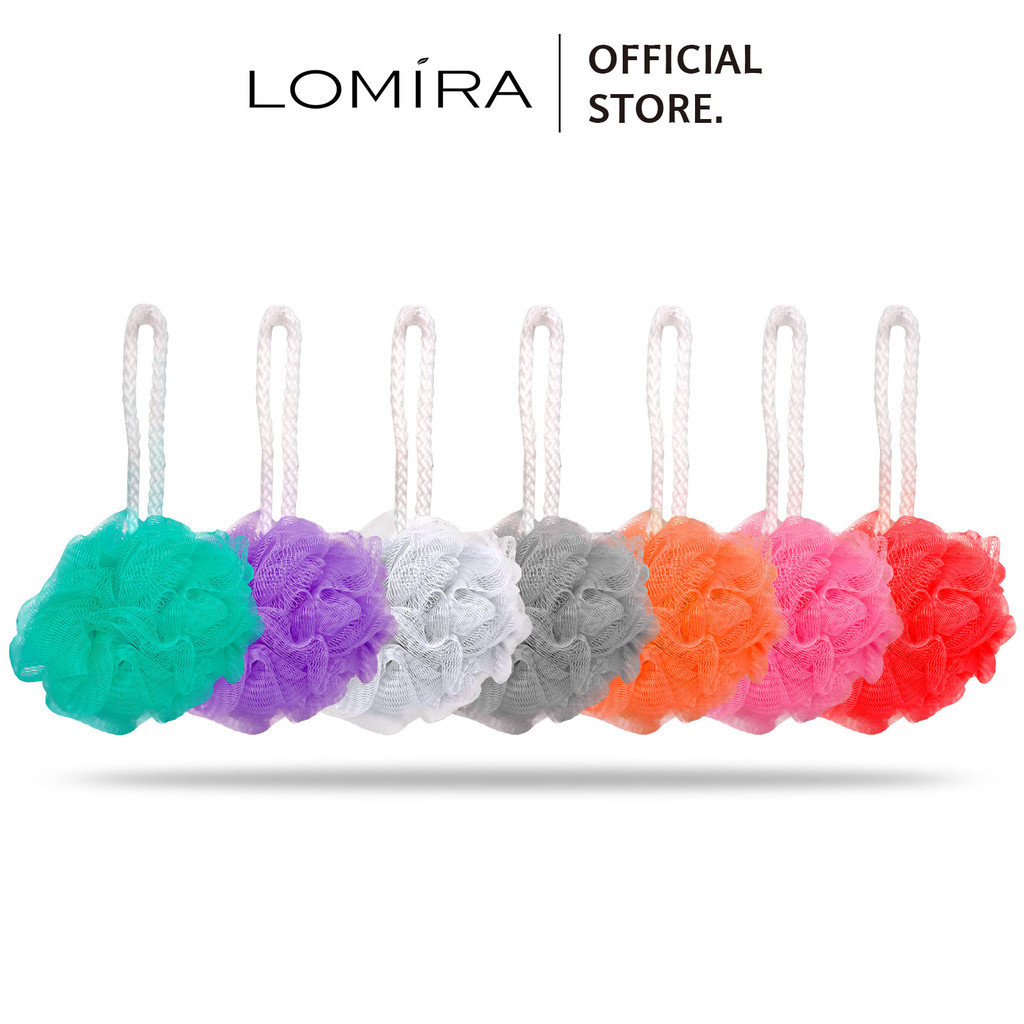 Jual LOMIRA Spons Mandi Bulat 10 CM Spons Busa Lembut Foaming Bath ...
