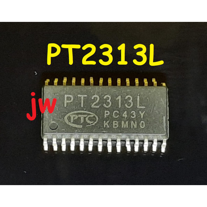 Jual PART TOOL PT2313 TDA7313 PT2313L TDA7313L TDA PT 2313 4-Ch Audio ...
