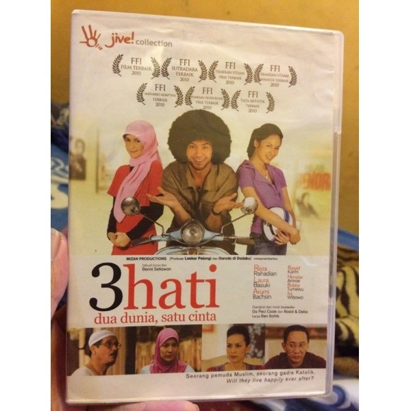 Jual VCD Original 3 Hati Dua Dunia Satu Cinta | Shopee Indonesia