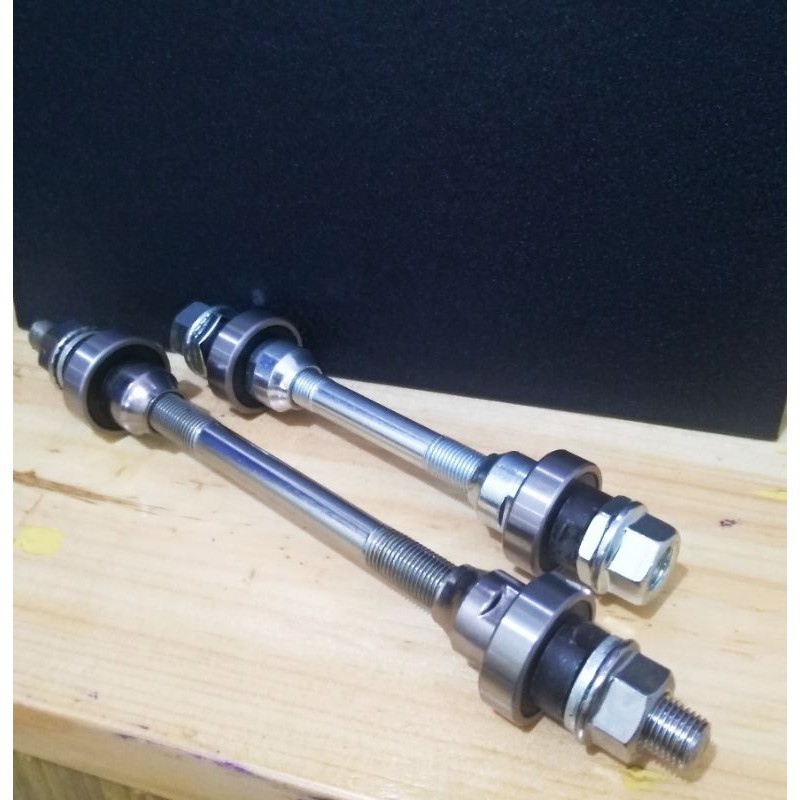 Jual paket as roda sepeda 3/8 kunci 15 bearing depan belakang | Shopee ...