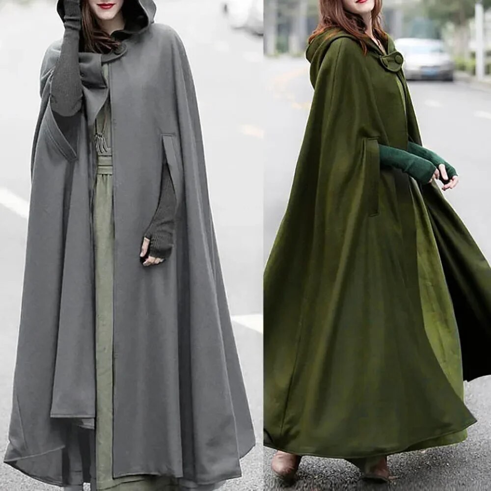Jual Assassin role-playing fashion long sleeved cloak retro medieval ...