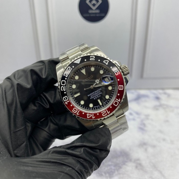 Jual Seiko SabaWatch Submariner Coke Cola MOD NH35 | Shopee Indonesia