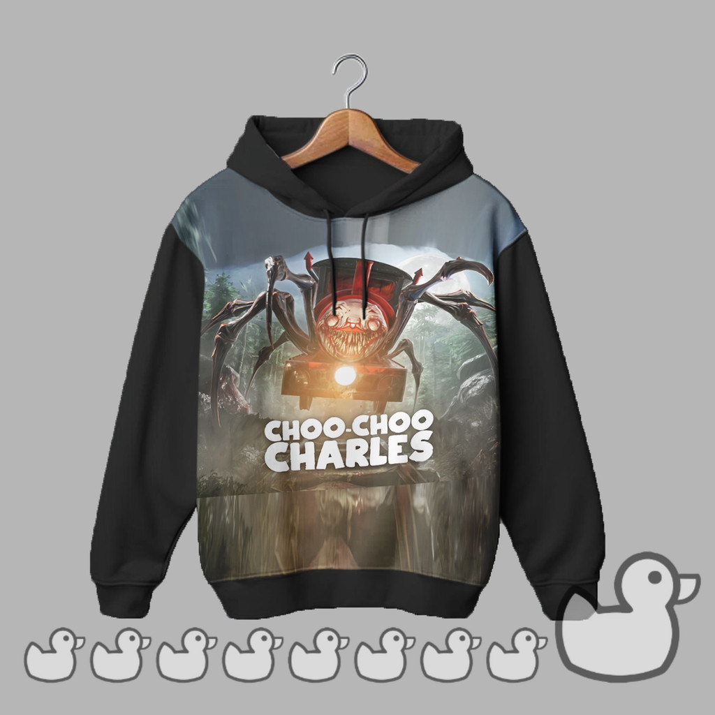 Jual Hoodie Anak Choo-Choo Charles 3D Anak Game Choo-Choo Charles 3D ...
