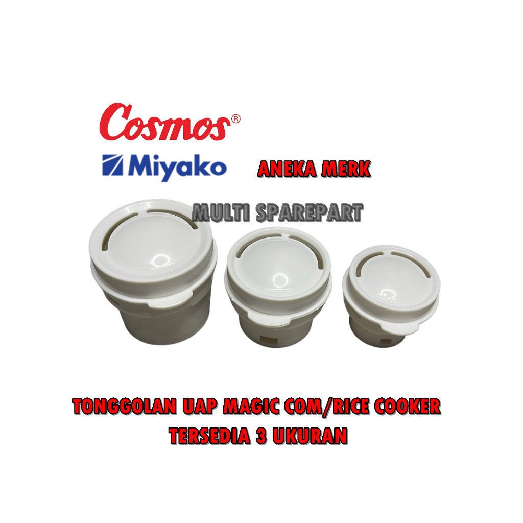 Jual Tonggolan UAP air Magic com Tutup uap rice cooker cosmos aneka ...