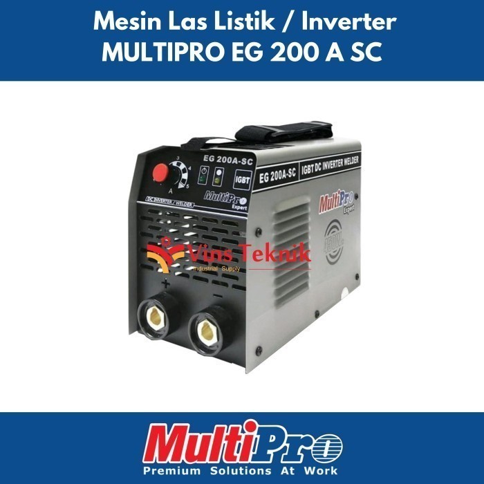 Jual Mesin Las Listik Inverter Multipro EG 200 A Las Inverter EG200A ...