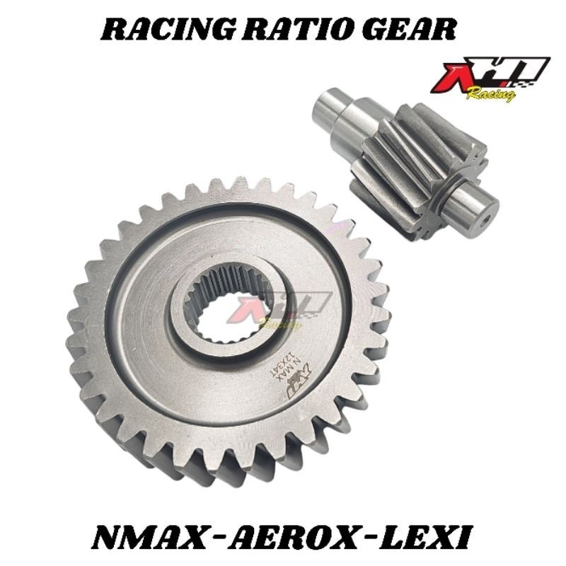Jual GEAR GIGI RATIO RASIO NMAX AEROX LEXI 12/33 12/34 12/35 12/37 AH1 ...