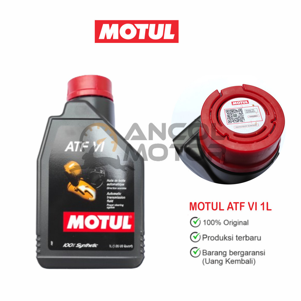 Jual Motul Transmisi Matic ATF VI Oli Mobil 1L Original | Shopee Indonesia