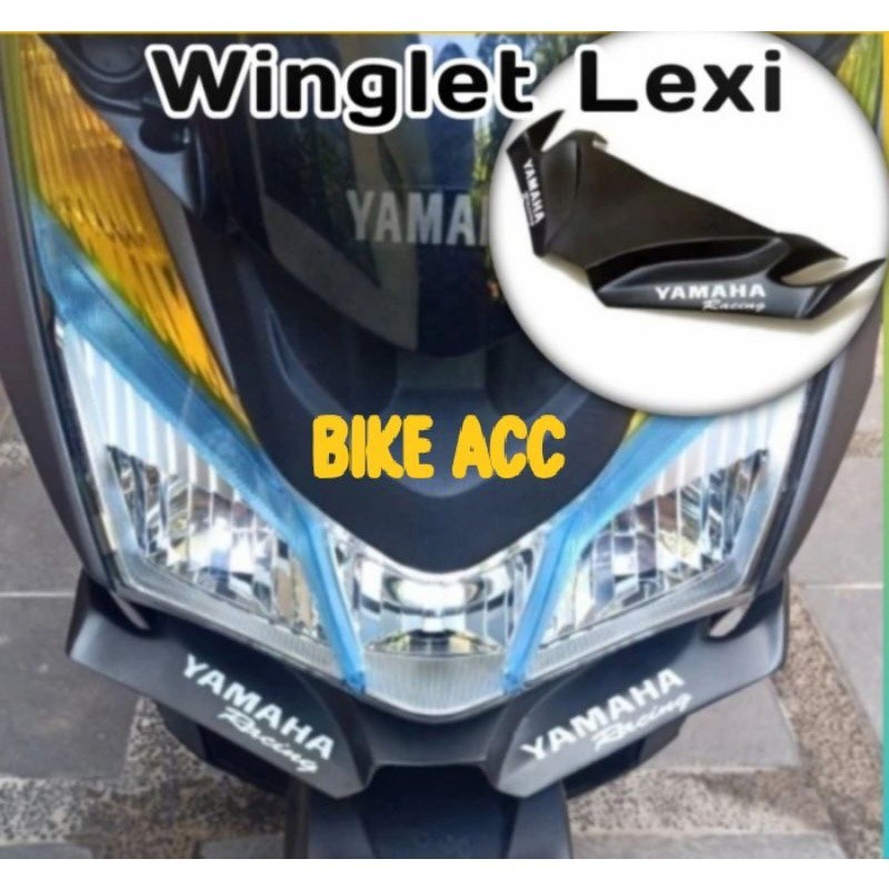 Jual Winglet Lexi 125 fiber WINGLET MOTOR | Shopee Indonesia