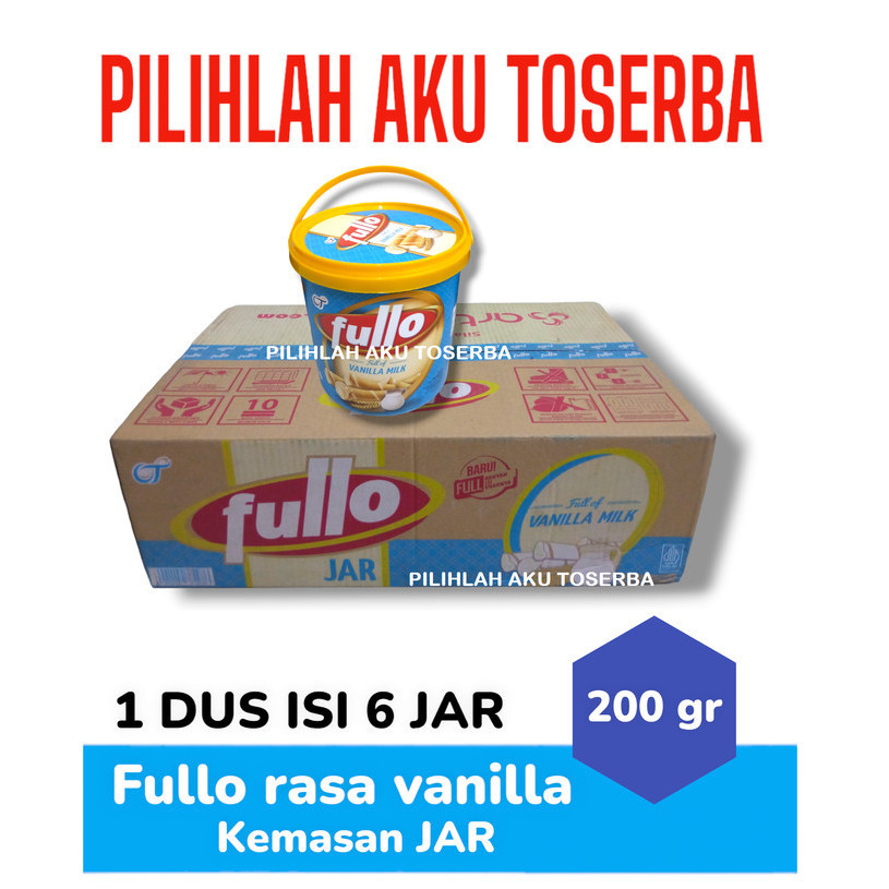Jual FULLO STICK VANILLA kemasan JAR / EMBER - ( HARGA 1 DUS ISI 6 ...