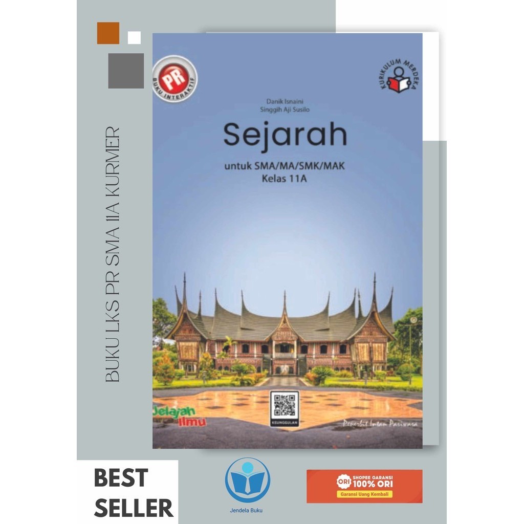 Jual Buku Pr/Lks Sejarah Wajib Kelas 11/XI SMA/Ma Semester 1 Kurikulum Merdeka Intan pariwara ...