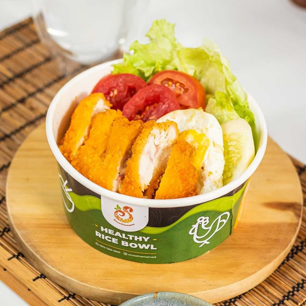 Jual Nasi Box HEALTHY RICE BOWL CHICKEN CORDON BLEU Nasi Catering Paket ...