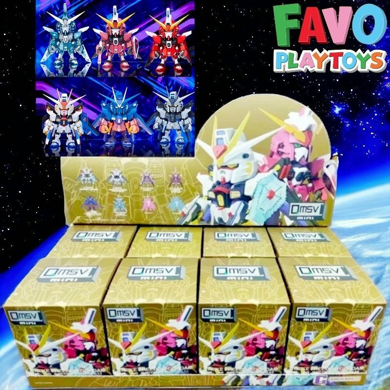 Jual BANDAI NAMCO QMSV Mini Strike Freedom Gundam & Infinity Justice ...