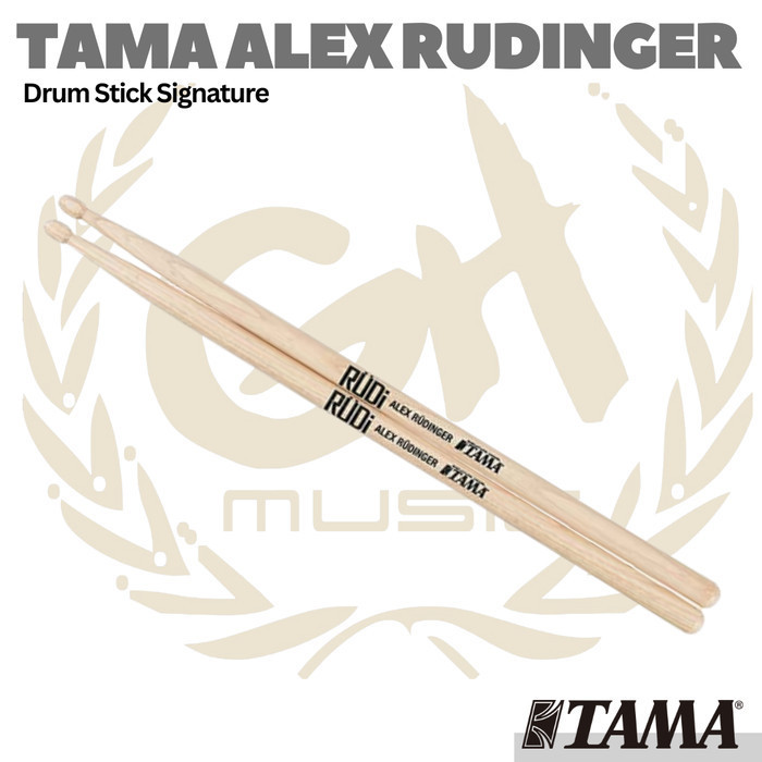 Jual TAMA H-RUDI Alex Rudinger Signature Stick - Stik Drum | Shopee ...