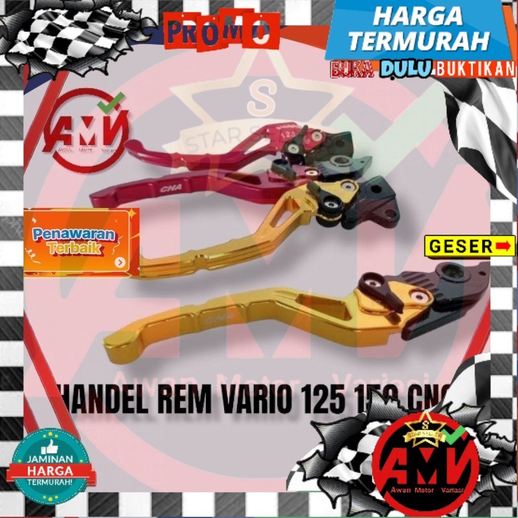 Jual Handle rem motor / Handel rem VARIO 125 150 NEW | Shopee Indonesia