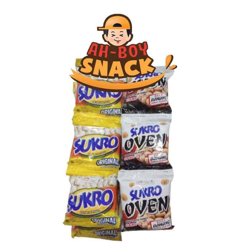 Jual SUKRO RENCENG ORIGINAL IS ( 10 SACHET X 18 GRAM ) - KACANG SUKRO ...