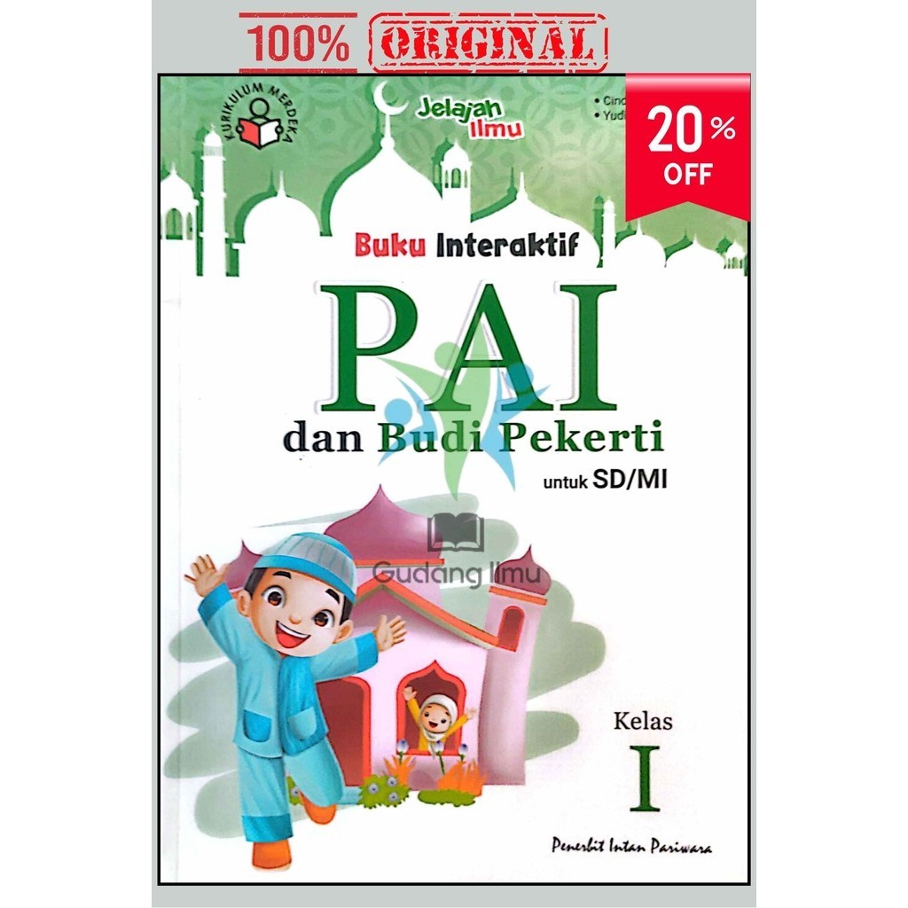 Jual Buku Interaktif PAI SD/MI Kelas 1 Semester 1&2 Kurikulum Merdeka Intan pariwara Tahun 2024 ...