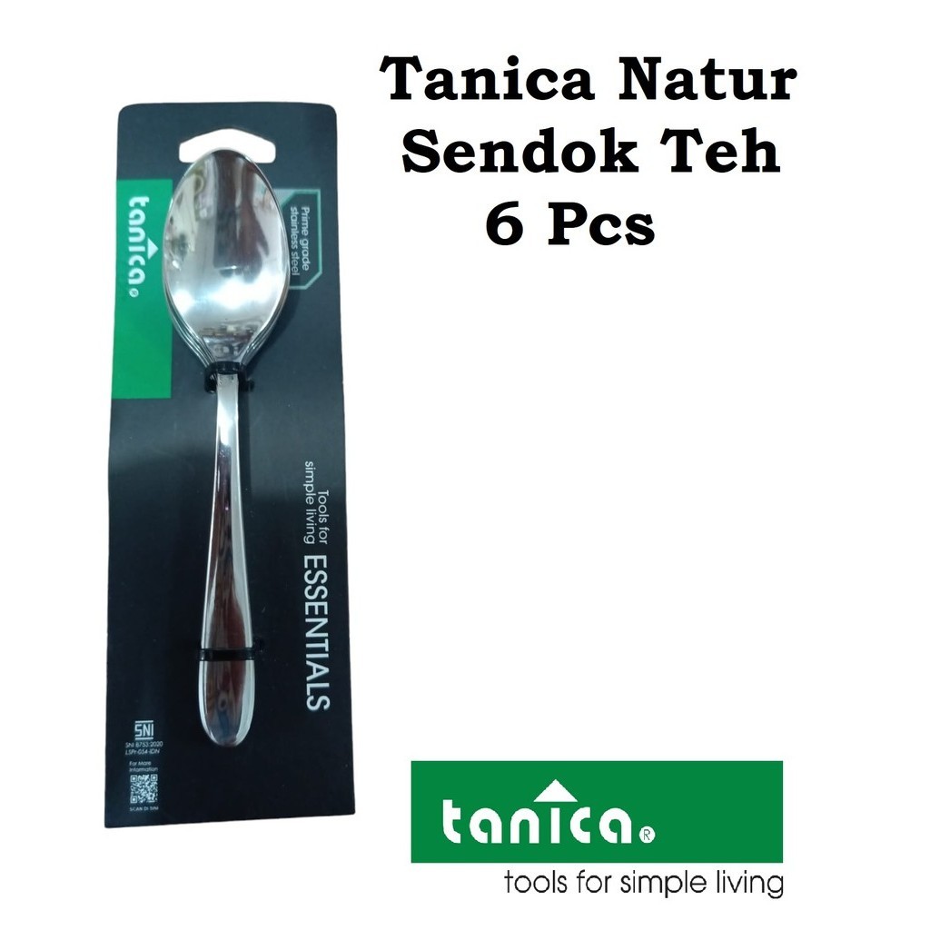 Jual Tanica Sendok Makan Natur 6 Pcs | Shopee Indonesia
