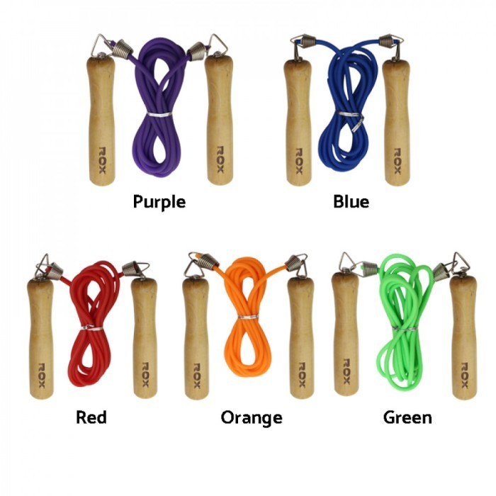 Jual Tali Skipping Skiping Kayu Jump Rope ROX 950 Original | Shopee ...