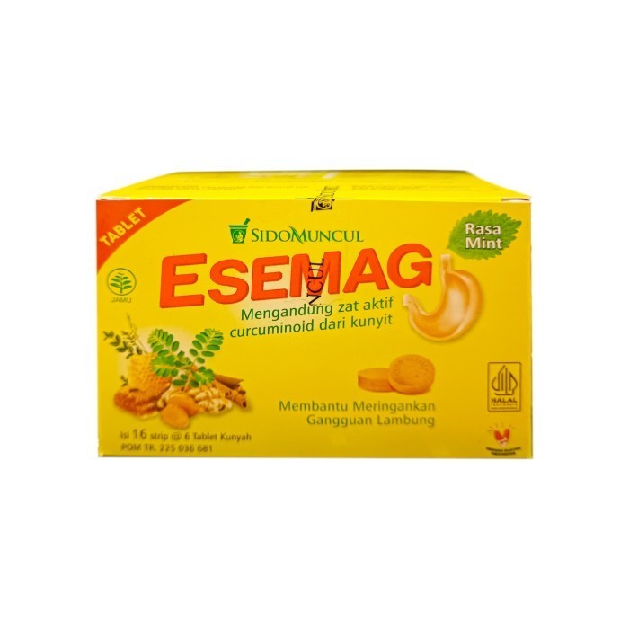 Jual Esemag Tablet Dus SidoMuncul - Meringankan Gangguan Lambung ...