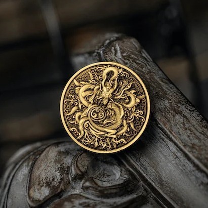 Jual Koin Dragonlord Gold Apocalypse Coin by TCC | Shopee Indonesia