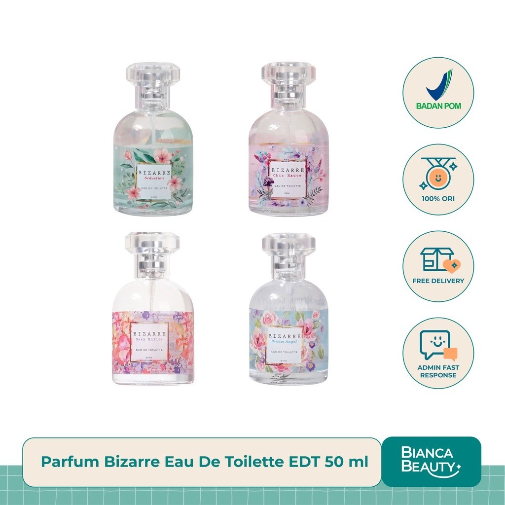 Jual Bizarre Perfume Eau De Toilette Edt 50 Ml Shopee Indonesia