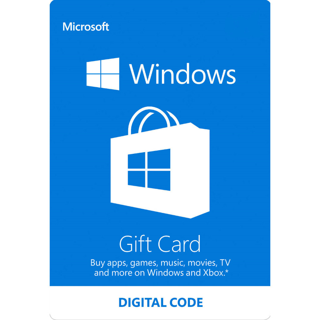 Jual Microsoft Windows Store Gift Card US | Shopee Indonesia