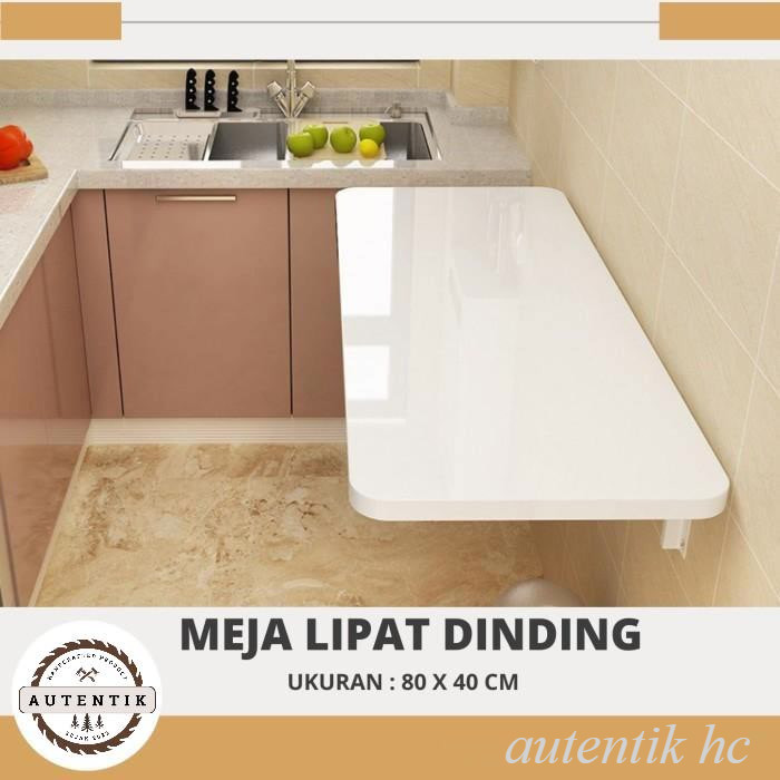 Jual Meja Lipat Dinding Meja Laptop Meja Gantung Rak Belajar Tempel ...