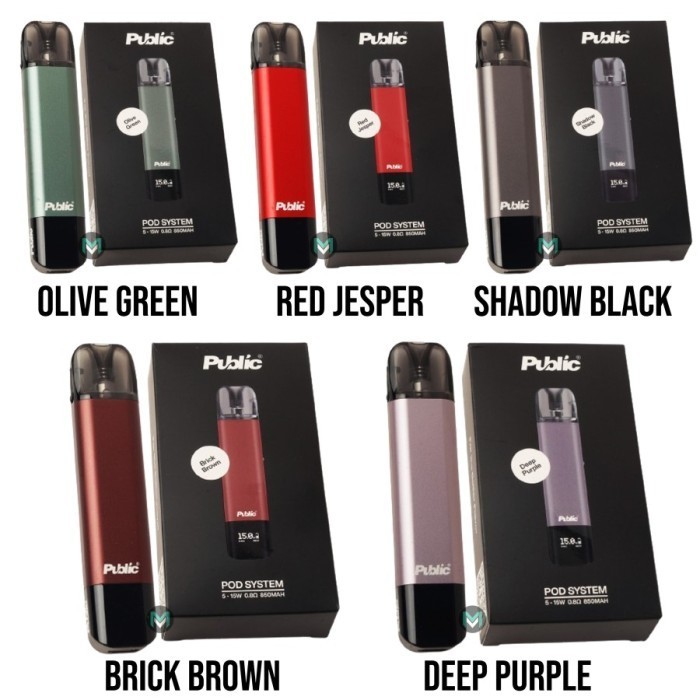 Jual Public Pod Kit 15w 850mAh by Public Pods System | Shopee Indonesia