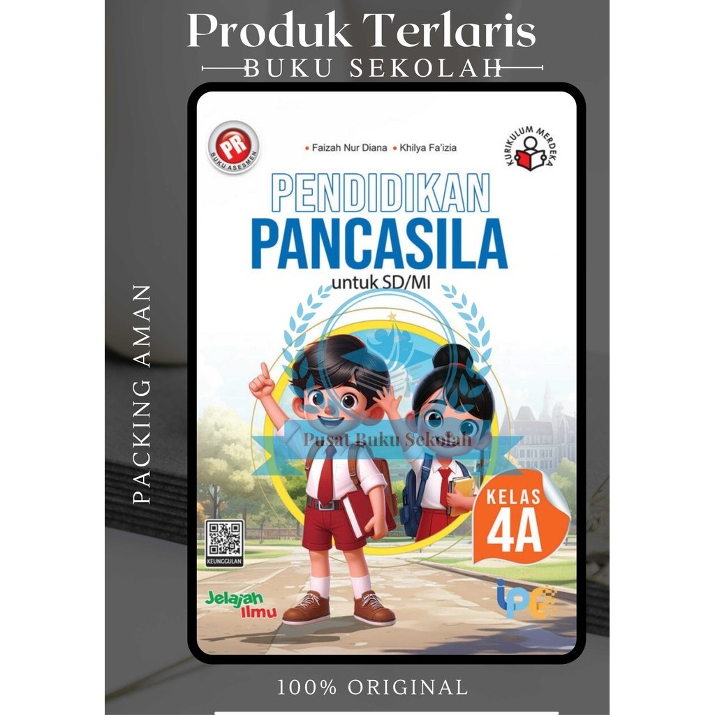 Jual Buku Pr/Lks Kurmer PKN REVISI Kelas 4/IV SD/MI Semester 1 Kurikulum Merdeka Intan pariwara ...