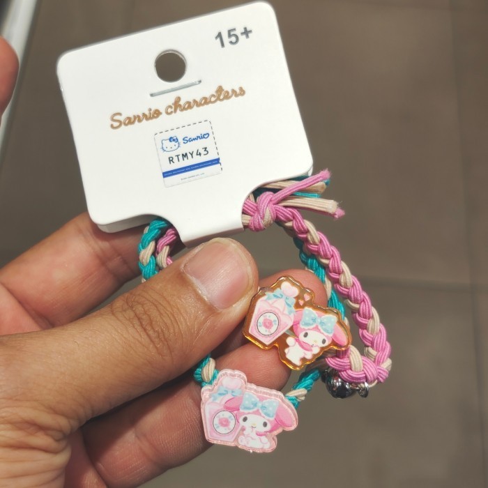 Jual MINISO x SANRIO Ikat Rambut / Gelang KUROMI, MYMELODY ...