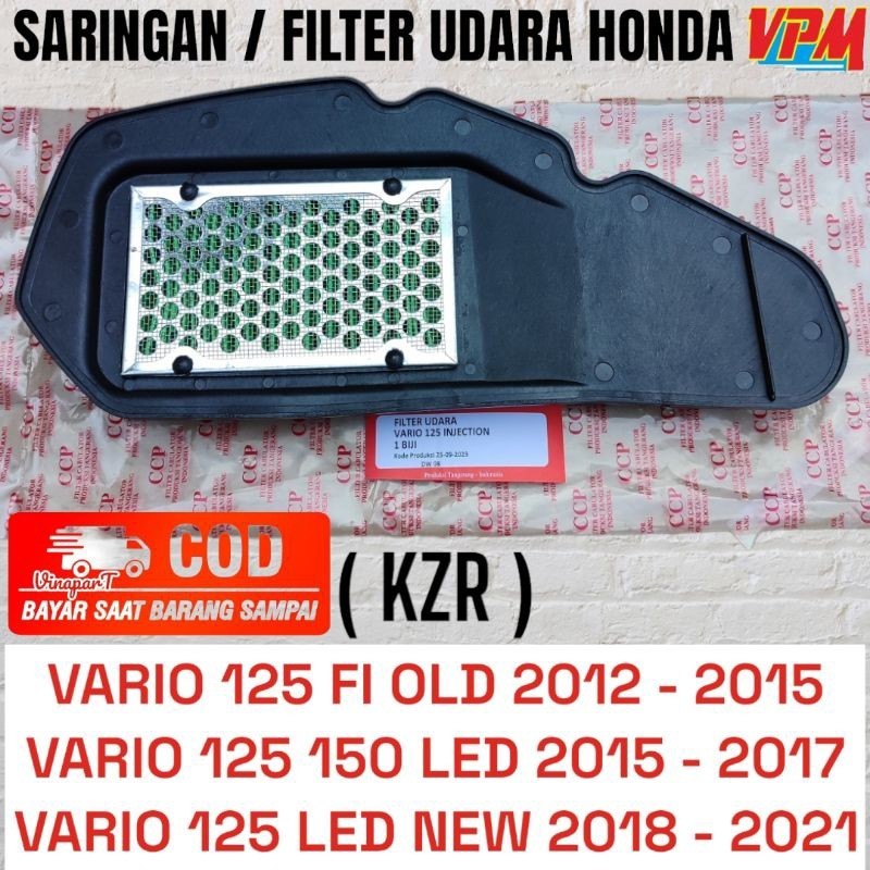 Jual filter saringan udara honda vario techno 125 fi old pnp vario 125 ...