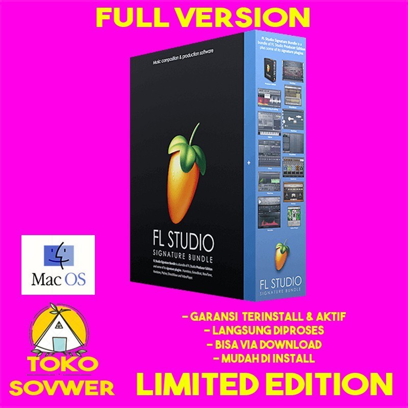 Jual FL Studio Producer Edition 20 Mac FULL VERSION GARANSI AKTIF ...