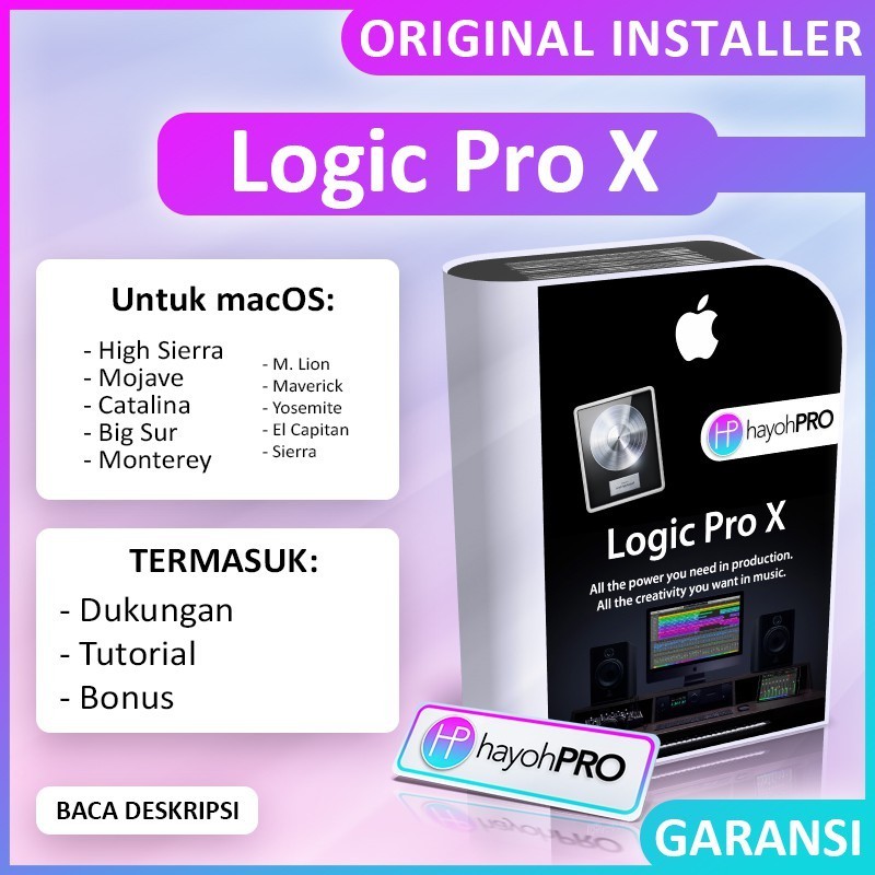 Jual MAC - macOS Logic Pro X FULL VERSION | Shopee Indonesia
