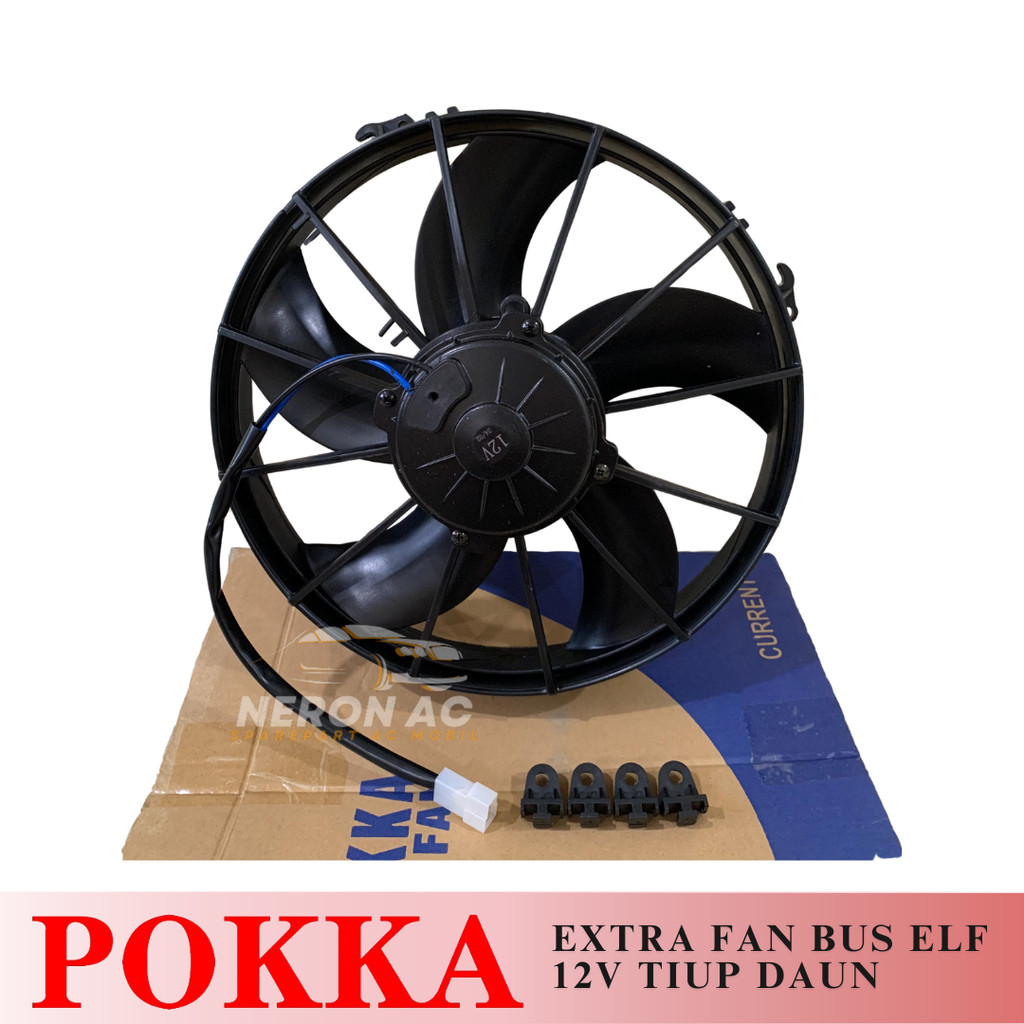 Jual EXTRA FAN EXTRAFAN AC MOBIL BUS ELF 12" INCH 12V 12 VOLT TIUP ...