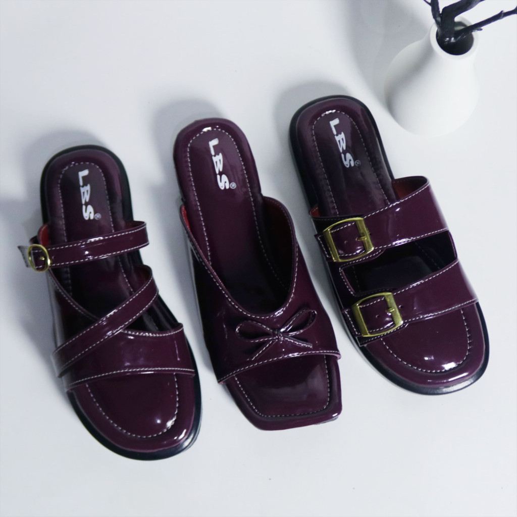Jual Sendal Slop Teplek Wanita Kekinian ( Tersedia Size 37-40) Sandal ...