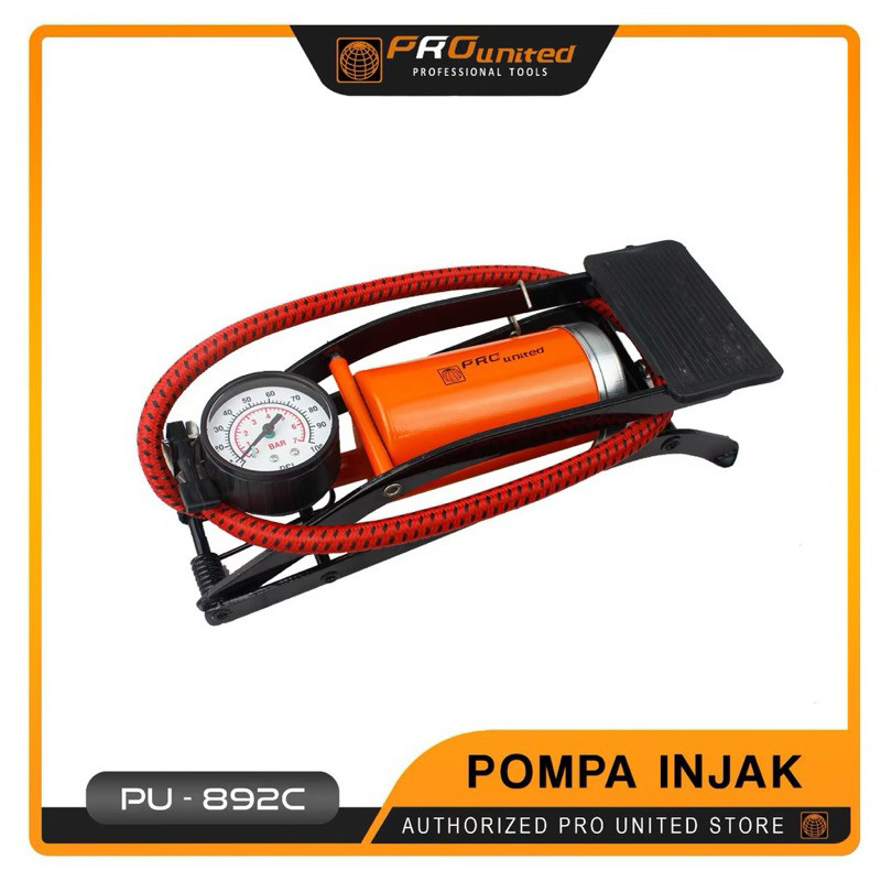 Jual Pompa Angin injak Kaki Darurat Pro United | Shopee Indonesia