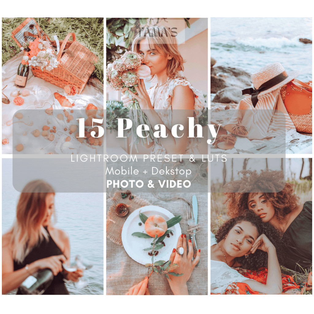 Jual 15 Peachy Preset Lightroom & Video Filter LUTS Mobile (Android/IOS ...