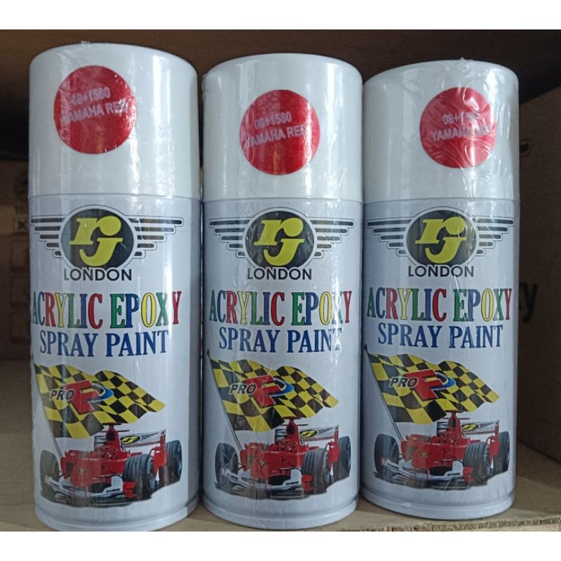 Jual cat semprot Pilok pilox cat semprot rj london rj 150cc Candytone Yamaha Red 08+1580 ...