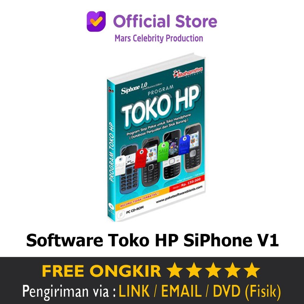 Jual Software Toko HP Siphone V1 - Siap Pakai untuk Counter Konter HP ...