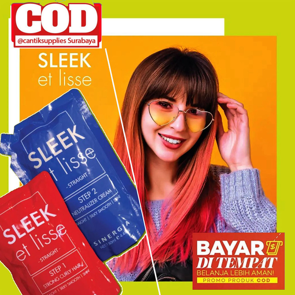 Jual SLEEK ET LISSE Rebonding Pelurusan rambut Smoothing with Keratin ...