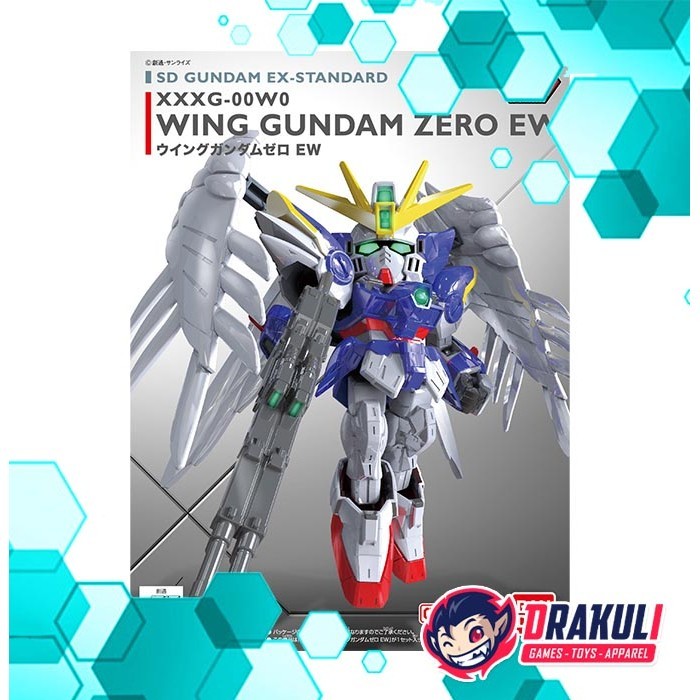 Jual BANDAI Plamo SD Gundam Ex-Standard Wing Gundam Zero EW 004 ...