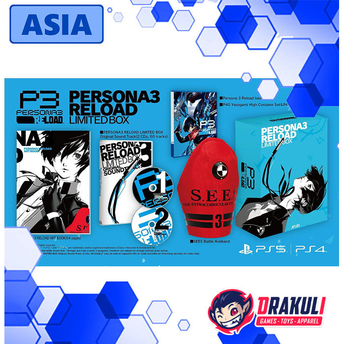 Jual PS5 Persona 3 Reload Limited Box Edition | Shopee Indonesia