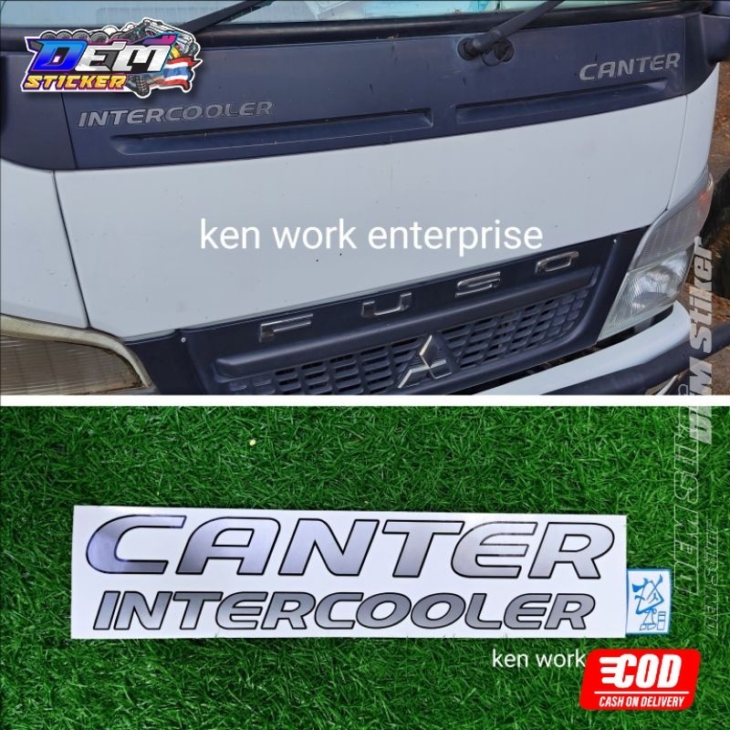 Jual Sticker canter intercooler mitsubishi fuso | Shopee Indonesia