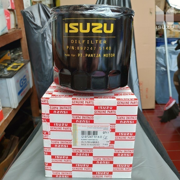 Jual Filter Oli Isuzu Elf NKR 66 71 NMR 71 NLR 71 NQR Giga FRR FTR ...