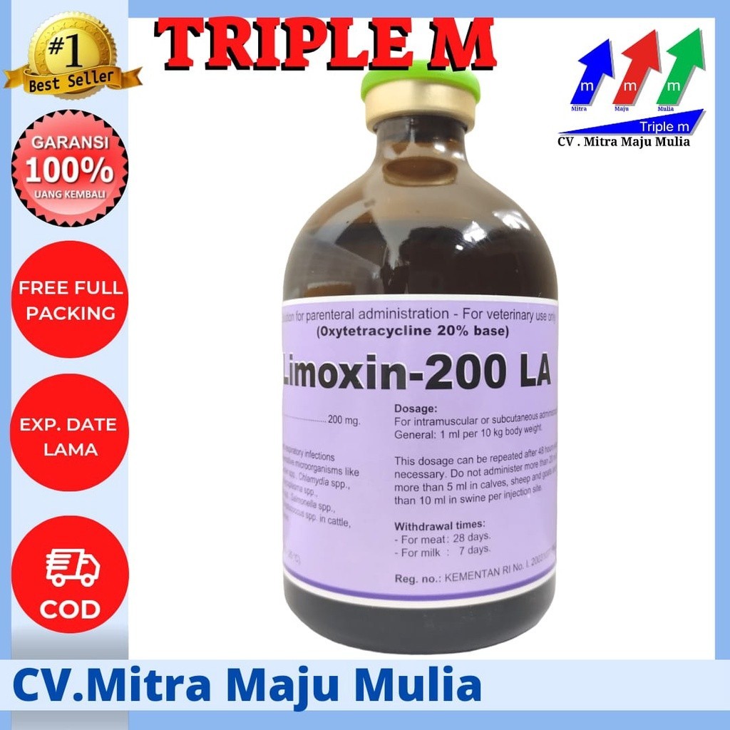 Jual LIMOXIN 200 LA 100ml Original | Shopee Indonesia