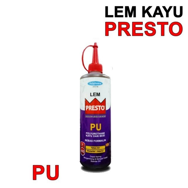 Jual Lem Kayu PU 650 Gr PRESTO Polyuretahne Mebel Kayu Wood Glue | Shopee Indonesia