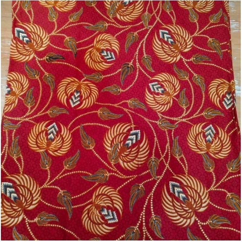 Jual Kain katun Batik Solo printing garuda merah | Shopee Indonesia