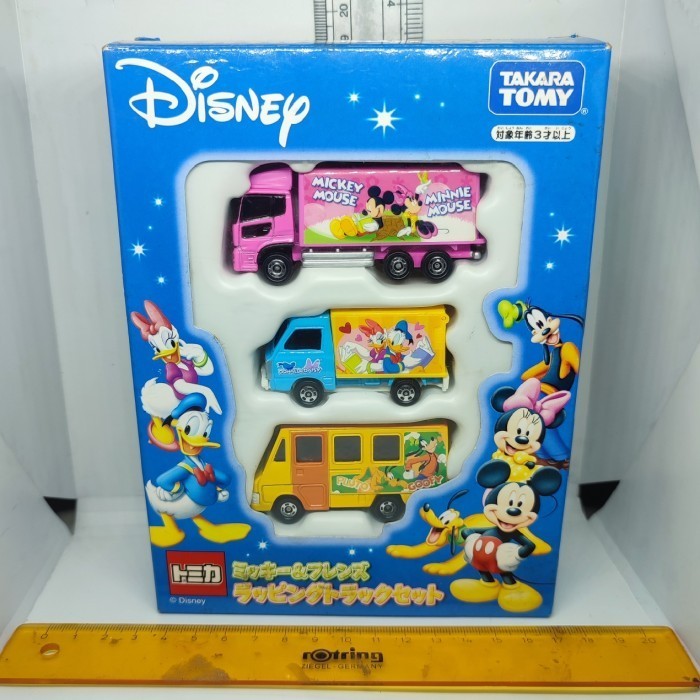 Jual Car Diecast Tomica Disney Tomica Wrapping Track Set Mickey & Friends | Shopee Indonesia