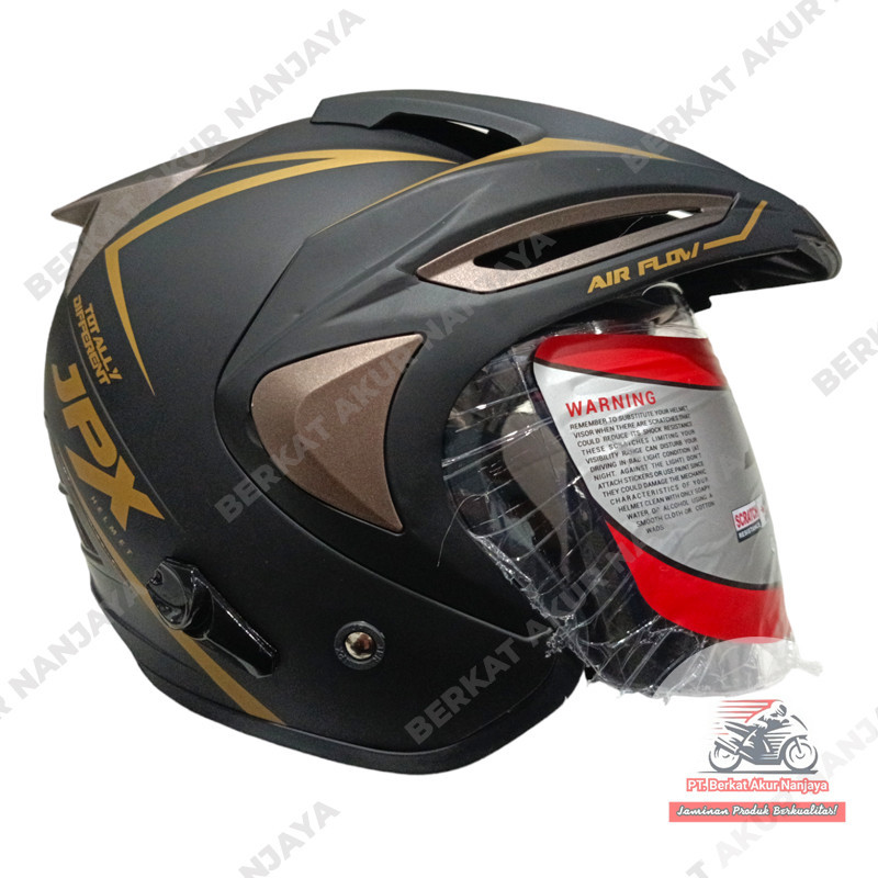 Jual JPX Supreme2 Solid - Helm Half Face | Shopee Indonesia
